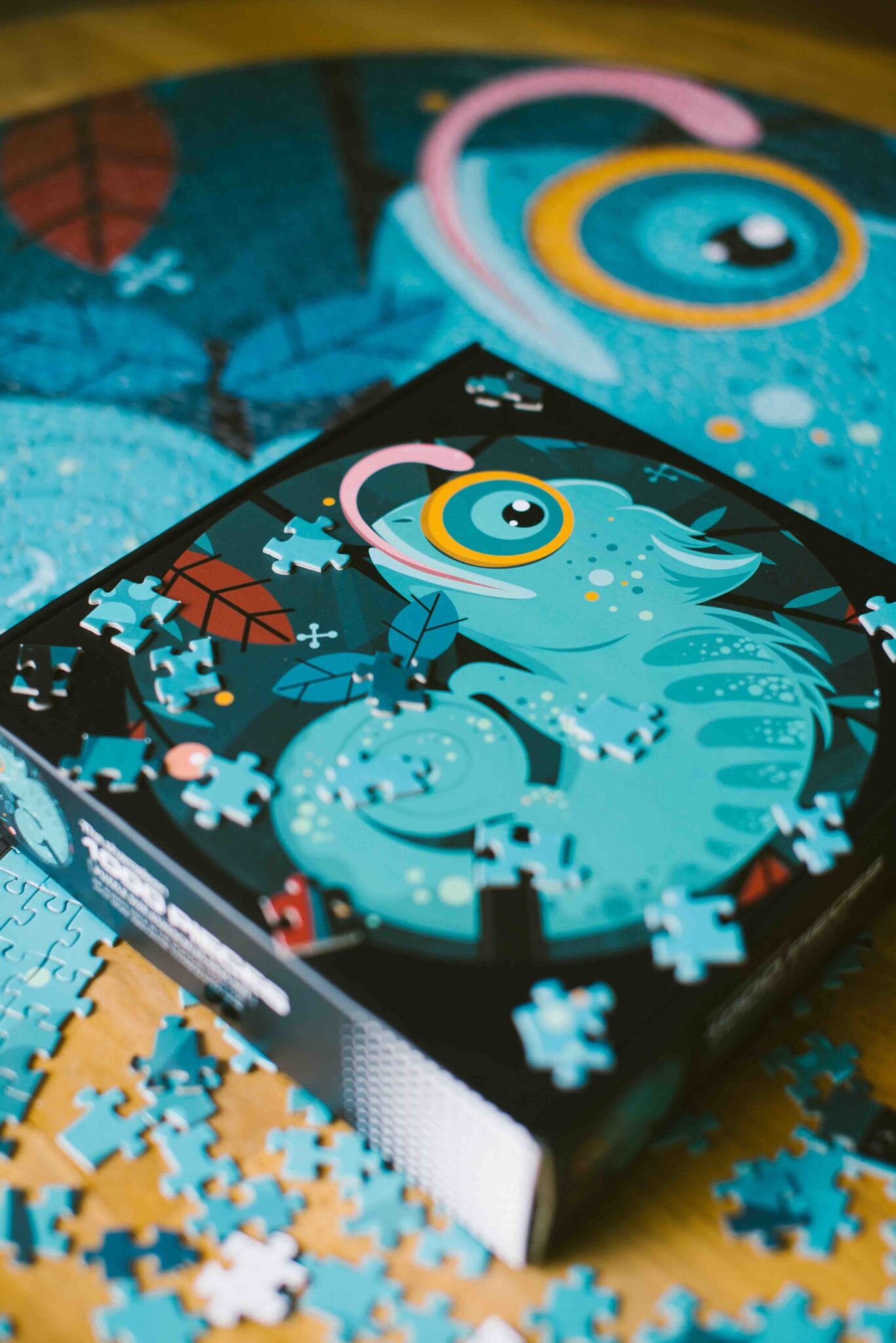 پازل 1000 تکه طرح آفتاب پرست مدل دایره · فروشگاه اینترنتی سرزمین